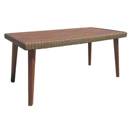 Garden Pleasure Garten Akazie Tisch 160cm Gartentisch Holztisch Holz massiv Balkon Terrasse