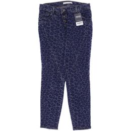 Oui Damen Jeans, marineblau