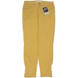 Brax Damen Jeans, gelb, Gr. 38