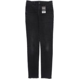 Uniqlo Damen Jeans, schwarz, Gr. 25