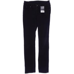 SOCCX Damen Jeans, schwarz