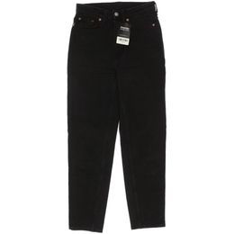 WEEKDAY Damen Jeans, schwarz, Gr. 24