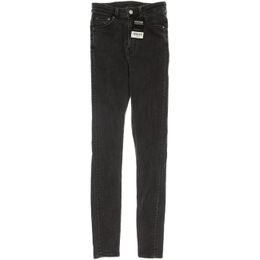 WEEKDAY Damen Jeans, schwarz, Gr. 27