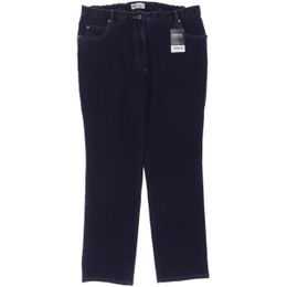 Ulla Popken Damen Jeans, marineblau