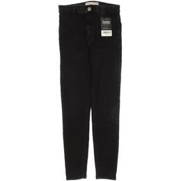 Topshop Damen Jeans, schwarz, Gr. 23