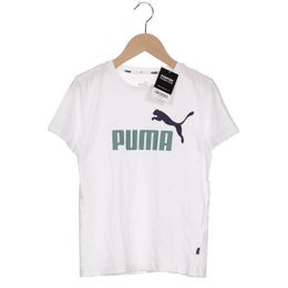 Puma Herren T-Shirt, weiß, Gr. 152