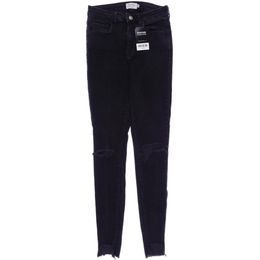 NA-KD Damen Jeans, schwarz