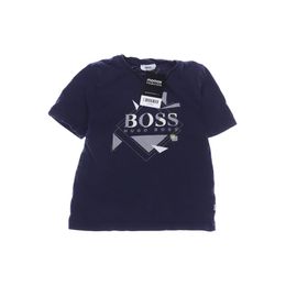 BOSS by Hugo BOSS Herren T-Shirt, marineblau, Gr. 110