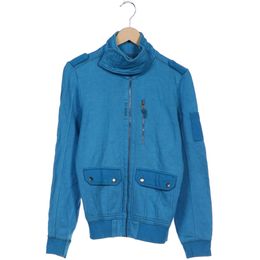 Tom Tailor Denim Herren Strickjacke, blau