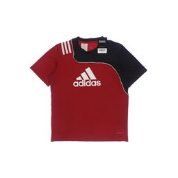 Adidas Herren T-Shirt, rot, Gr. 170