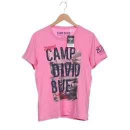 CAMP DAVID Herren T-Shirt, pink