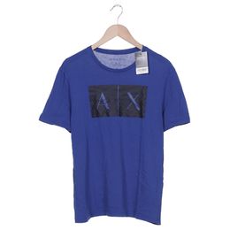 AX Armani Exchange Herren T-Shirt, marineblau