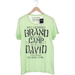 CAMP DAVID Herren T-Shirt, hellgrün