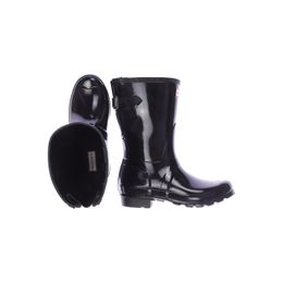 Hunter Damen Stiefel, schwarz