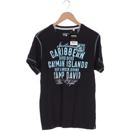 CAMP DAVID Herren T-Shirt, marineblau