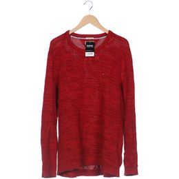 Tommy Jeans Herren Pullover, rot