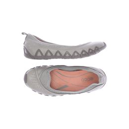 Ecco Damen Ballerinas, grau, Gr. 36