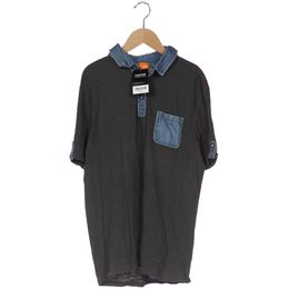 BOSS Orange Herren Poloshirt, grün, Gr. 48