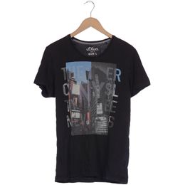 s.Oliver Selection Herren T-Shirt, grau, Gr. 52