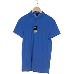 BOSS by Hugo BOSS Herren Poloshirt, blau, Gr. 52