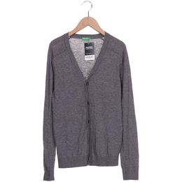 United Colors Of Benetton Herren Strickjacke, grau