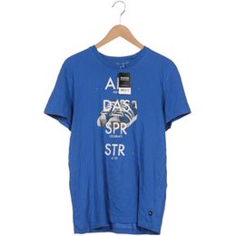 adidas originals Herren T-Shirt, blau, Gr. 52