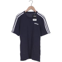 Adidas Herren T-Shirt, marineblau, Gr. 46