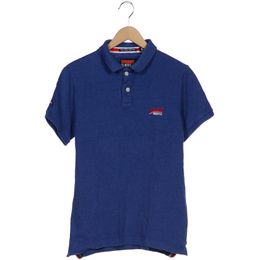 Superdry Herren Poloshirt, blau