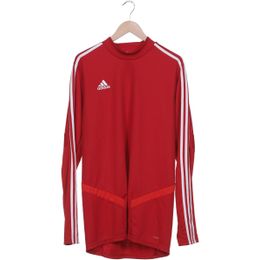 Adidas Herren Sweatshirt, rot, Gr. 52