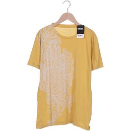 BOSS Orange Herren T-Shirt, gelb, Gr. 48