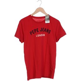 Pepe Jeans Herren T-Shirt, rot, Gr. 46