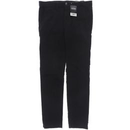 Calvin Klein Jeans Herren Stoffhose, schwarz
