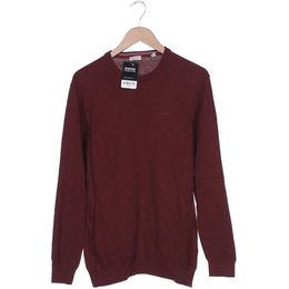 Esprit Herren Pullover, bordeaux, Gr. 52