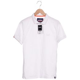 Superdry Herren Poloshirt, weiß