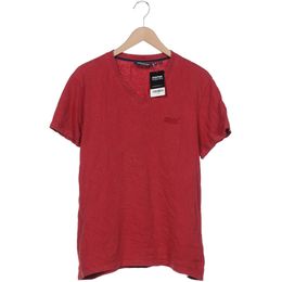 Superdry Herren T-Shirt, rot, Gr. 56