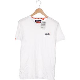 Superdry Herren T-Shirt, weiß