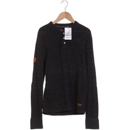 Superdry Herren Sweatshirt, grau, Gr. 52