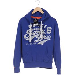 Superdry Herren Kapuzenpullover, blau