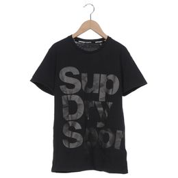 Superdry Herren T-Shirt, schwarz, Gr. 46