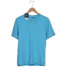 CAMP DAVID Herren T-Shirt, blau, Gr. 48
