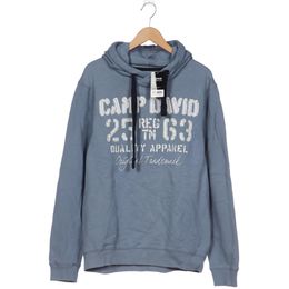 CAMP DAVID Herren Kapuzenpullover, hellblau