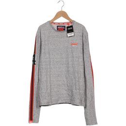 Superdry Herren Langarmshirt, grau