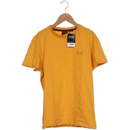 Superdry Herren T-Shirt, gelb, Gr. 48