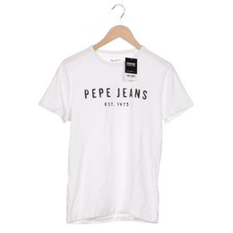 Pepe Jeans Herren T-Shirt, weiß, Gr. 48