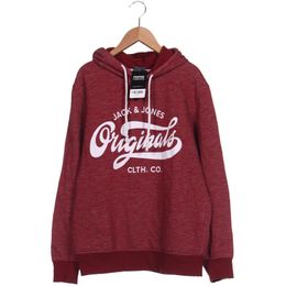 Jack & Jones Jack & Jones Herren Kapuzenpullover, bordeaux, Gr. 48