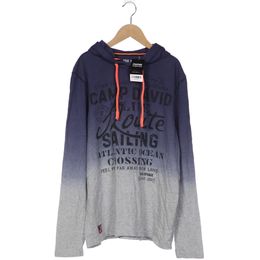 CAMP DAVID Herren Kapuzenpullover, blau