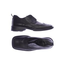 H By Hudson Herren Halbschuh, schwarz