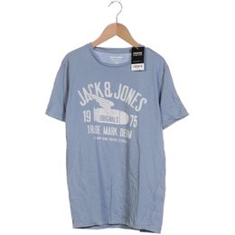 Jack & Jones Jack & Jones Herren T-Shirt, blau, Gr. 46
