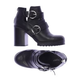 Pull&Bear Pull & Bear Damen Stiefelette, schwarz