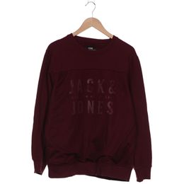 Jack & Jones Jack & Jones Herren Sweatshirt, bordeaux, Gr. 54